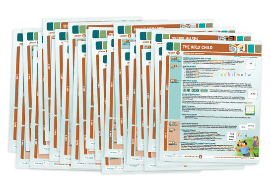 Phonics Launch Building Up Lesson Plans Set 2 – Pioneer Valley Books
