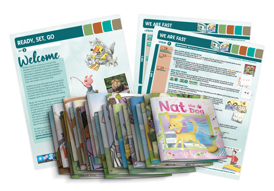 Phonics Launch Ready, Set, Go Kit 2 – Pioneer Valley Books