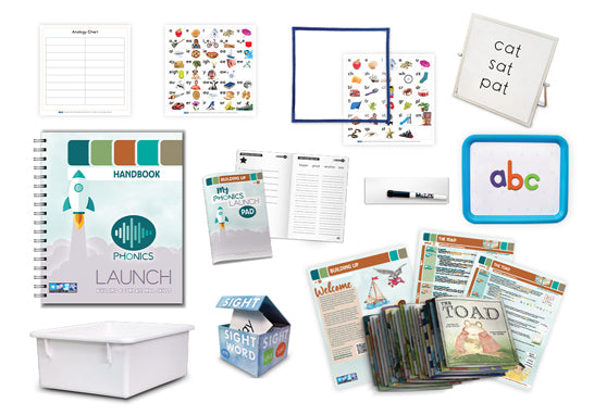 Phonics Launch Classroom Kit: Building Up Set 1 – Pioneer Valley Books