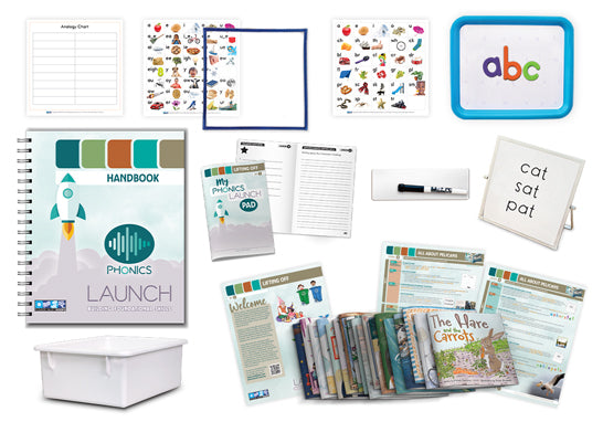 Phonics Launch Classroom Kit: Lifting Off Set 1 – Pioneer Valley Books