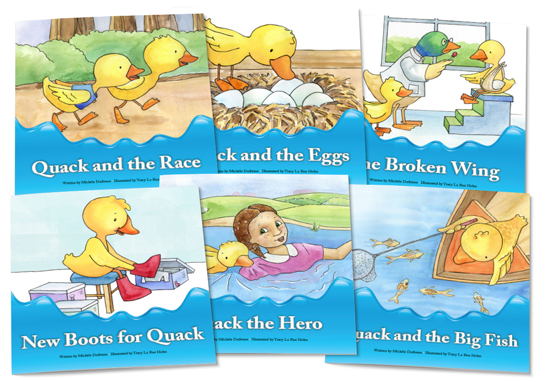 Quack the Duck Set 3 – Pioneer Valley Books